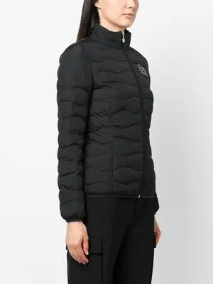 EA7 Logo-print Puffer Jacket