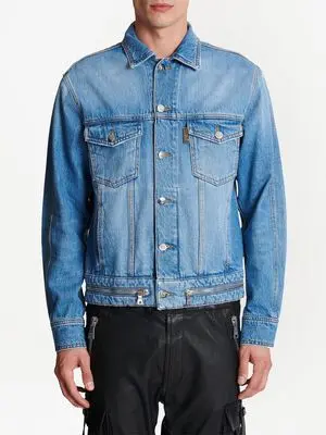 Balmain Zip-detail Denim Jacket