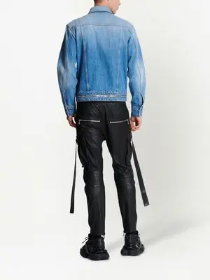 Balmain Zip-detail Denim Jacket