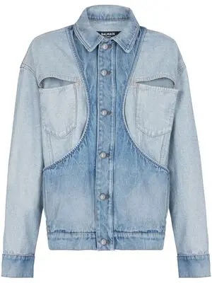 Balmain Panelled Denim Jacket