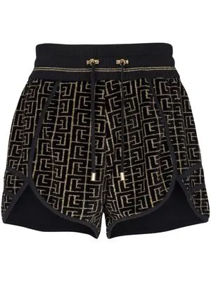 Balmain Monogram Running Shorts