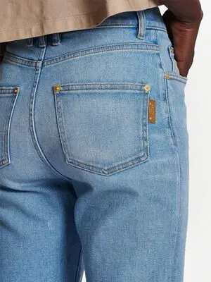 Balmain High-rise Slim-cut Jeans