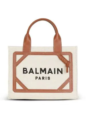 Balmain B-army Small Logo Tote Bag
