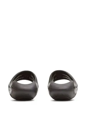 Balmain B-it Quilted Platform Slides - Black