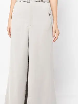 Mihara Yasuhiro Belted Wide-leg Trousers