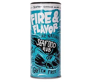 FIRE & FLAVOR 9.5-oz Seafood Rub - One-color