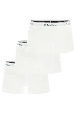Calvin Klein CALVIN KLEIN UNDERWEAR TRI-PACK TRUNKS - White