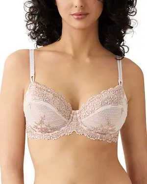 Wacoal Embrace Lace Underwire Bra - Angelwing/rose Dust