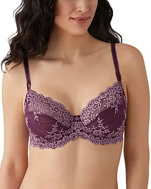 Wacoal Embrace Lace Underwire Bra Ital Pl/va