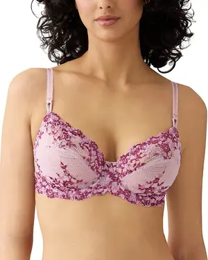 Wacoal Embrace Lace Underwire Bra - Keepsake Mulberry