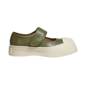 Marni Mary Jane Style Pablo Sneakers Darkolive