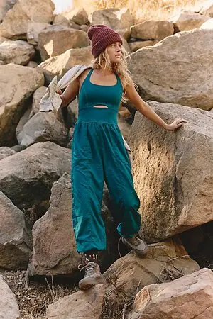 Free People Righteous Onesie Green