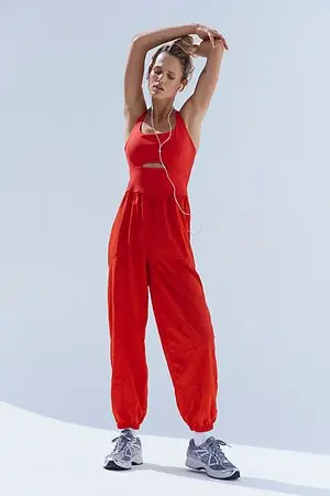 Free People Righteous Onesie - Red Convertible