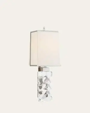 VISUAL COMFORT & CO. Argentino Large Sconce Thomas O'brien - Clear 2