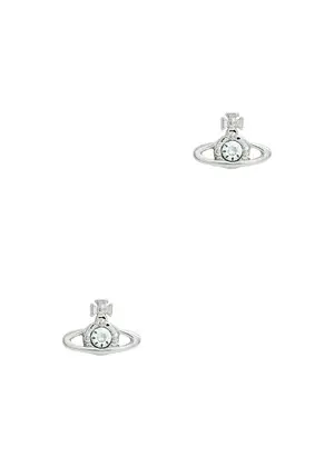 VIVIENNE WESTWOOD Nano Solitaire Orb Stud Earrings