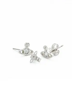 VIVIENNE WESTWOOD Nano Solitaire Orb Stud Earrings