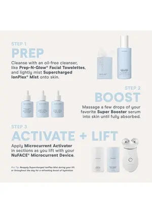 NUFACE Prep-n-glow Facial Towelette Pack