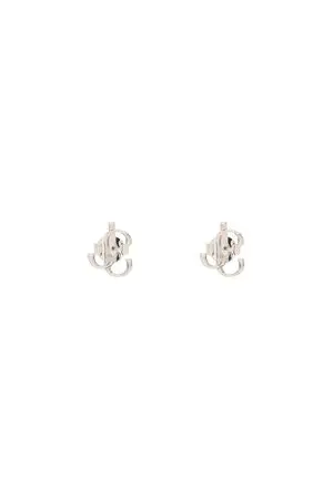 JIMMY CHOO JIMMY CHOO JC EARRINGS - Silver