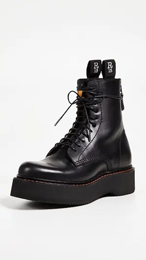 R13 Platform Combat Boots