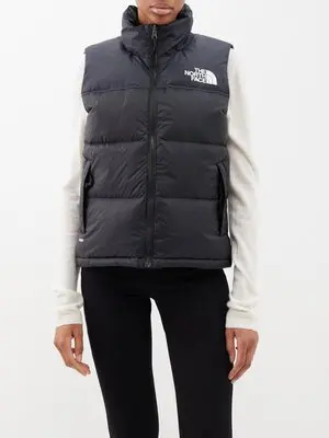 The North Face The North Face - 1996 Retro Nuptse Quilted Down Gilet - Womens - Black - M - Black