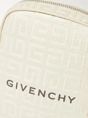 Givenchy Printed Logo-jacquard Canvas Messenger Bag
