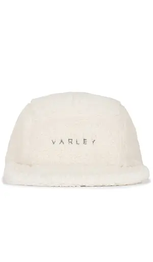 NWT Varley Women\'s Egret Sonia Fleece Cap One Size NWT Varley Sonia Cap - Sherpa Ball Cap - Sold out | eBay main image 4