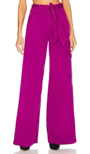 Veronica Beard Belisa Pant In Purple
