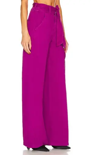 Veronica Beard Belisa Pant In Purple
