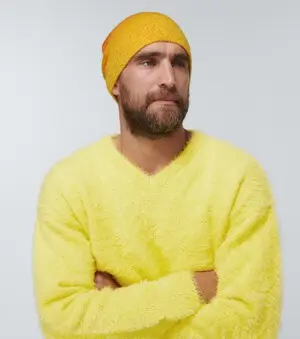 ERL Gradient Mohair-blend Beanie