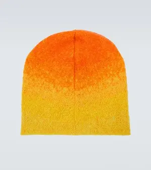 ERL Gradient Mohair-blend Beanie