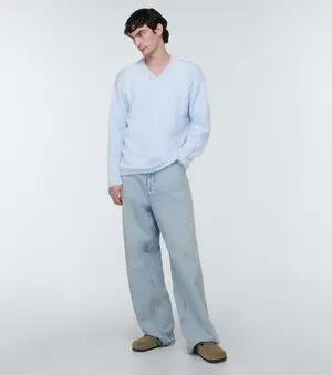 ERL Brushed Sweater - Blue