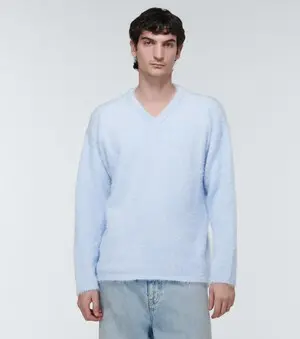 ERL Brushed Sweater - Blue