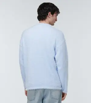 ERL Brushed Sweater - Blue