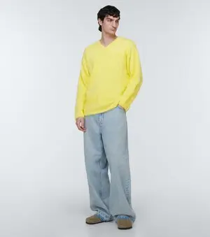 ERL Brushed Sweater - Yellow