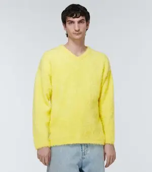 ERL Brushed Sweater - Yellow