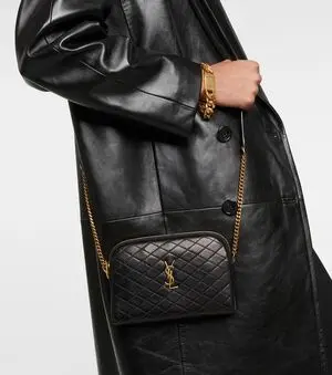 Saint Laurent Gaby Quilted Leather Shoulder Bag
