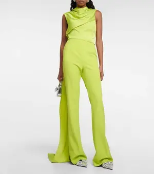 Safiyaa Cara Crêpe Jumpsuit