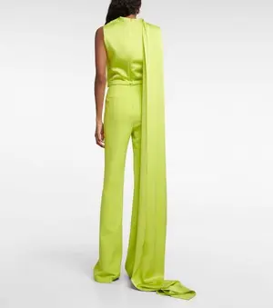 Safiyaa Cara Crêpe Jumpsuit