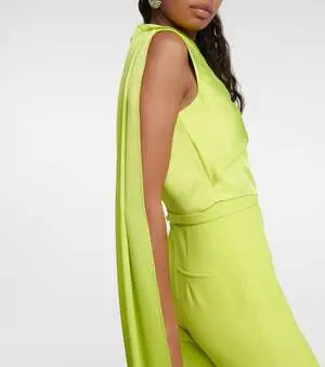 Safiyaa Cara Crêpe Jumpsuit