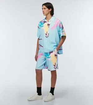 DUE DILIGENCE Printed Shorts