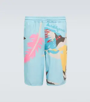 DUE DILIGENCE Printed Shorts