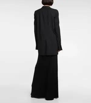 Rick Owens Walrus Tux Virgin Wool Blazer