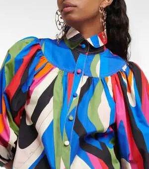Emilio Pucci Printed Cotton Blouse