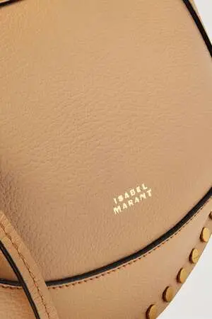 Isabel Marant Oskan Moon Studded Shoulder Bag