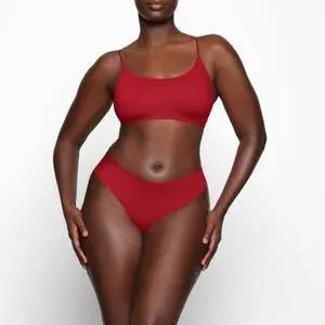 SKIMS Scoop Bralette | Light Neutral | M Dd Brick