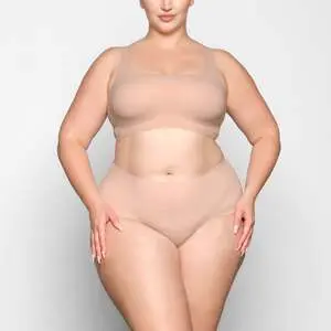 SKIMS Scoop Bralette | Light Neutral | M Dd Mica