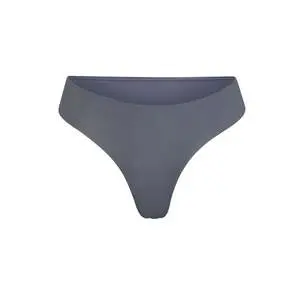 SKIMS Naked Dipped Thong Steel Blue