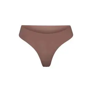 SKIMS Naked Dipped Thong Umber