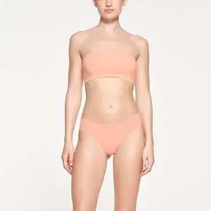 SKIMS Bandeau | Medium Neutral | 2xs | Fits Everybody Faded Nectar