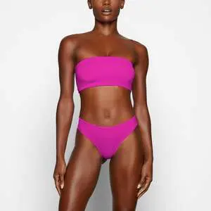 SKIMS Bandeau | Medium Neutral | 2xs | Fits Everybody Fuchsia